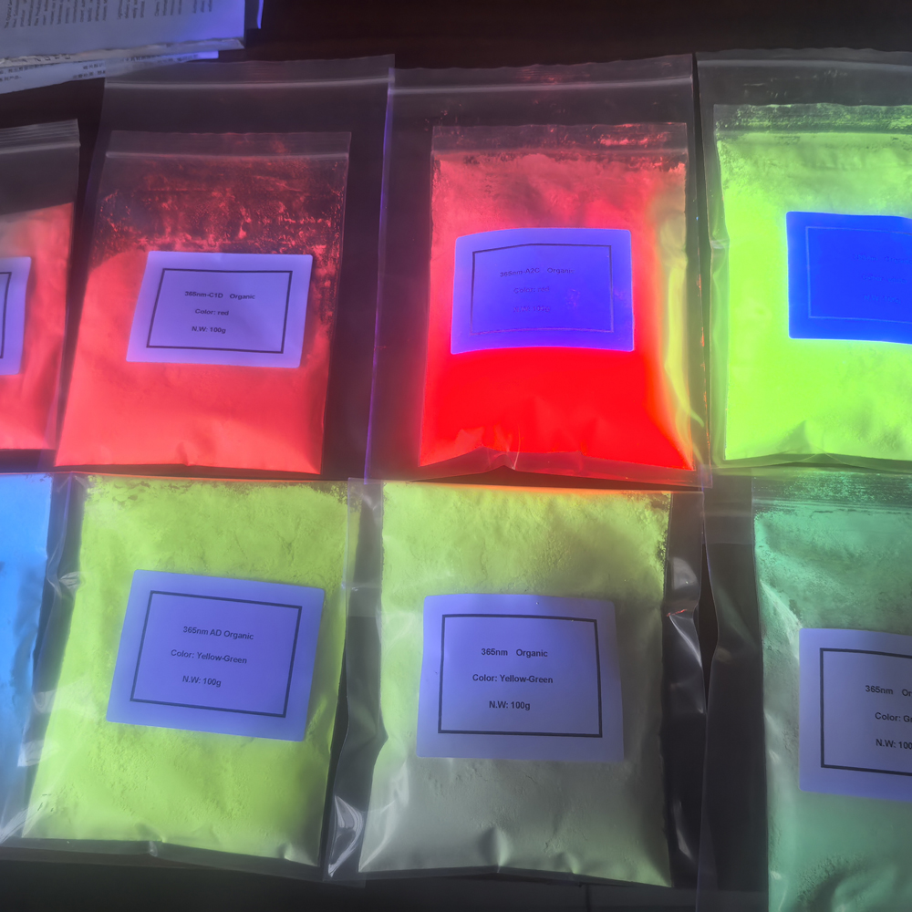 China UV Activated Pigment 365 nm UV Security Pigment UV Fluorescent ...